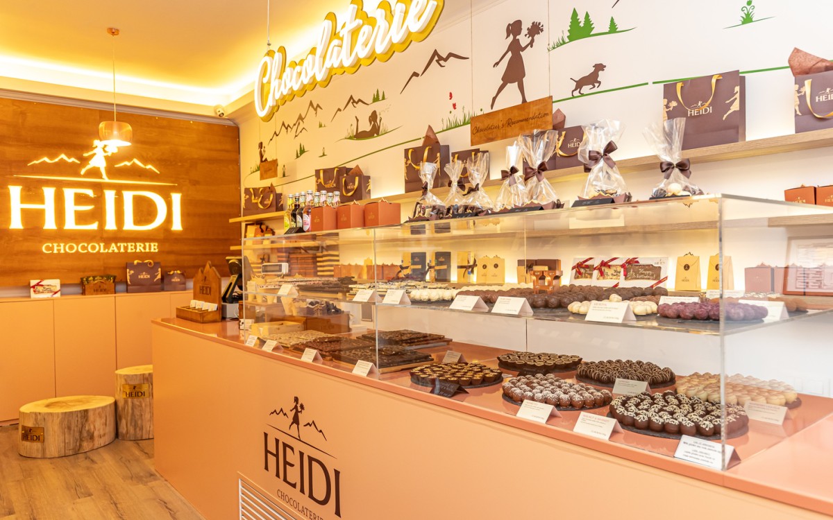 Heidi Chocolat inaugurează în București primul pop-up shop cu ciocolată ...
