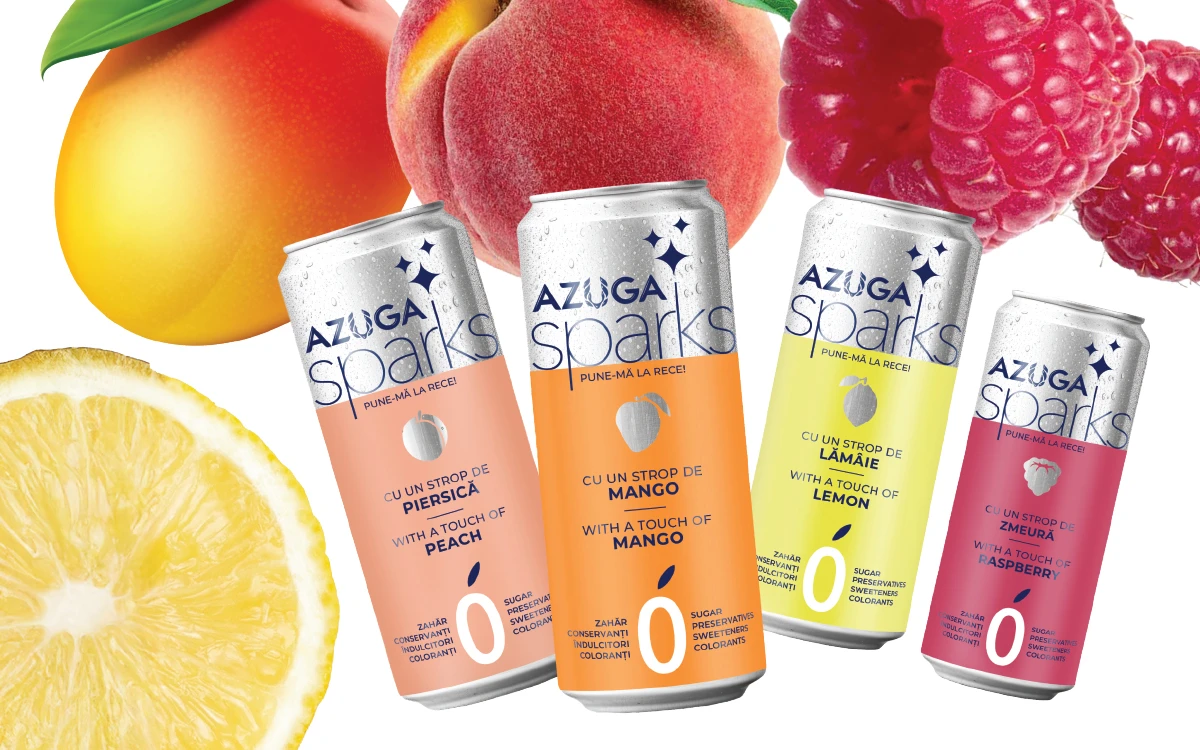 Azuga Sparks, miza clean label într-o categorie cu creștere accelerată ...